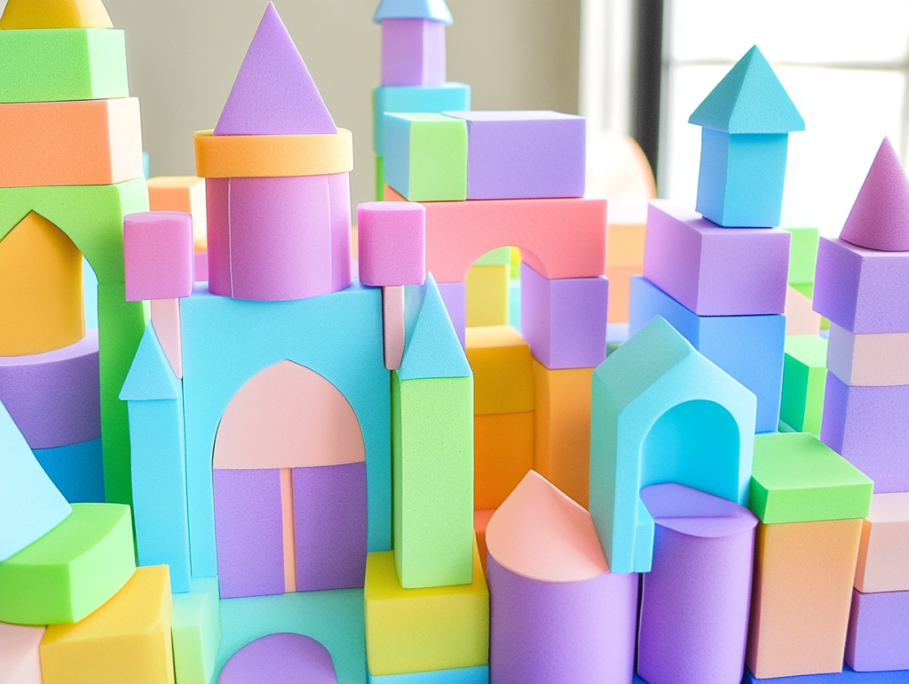 Montessori Play Foam Blocks: Building Skills and Imagination - Montessori